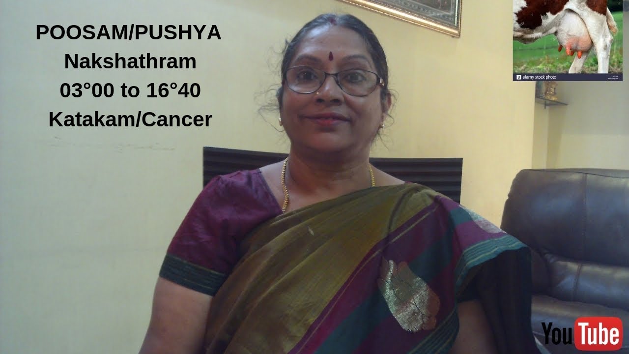 Amazing..In your horoscope planet sitting in the nakshatra of Poosam ...