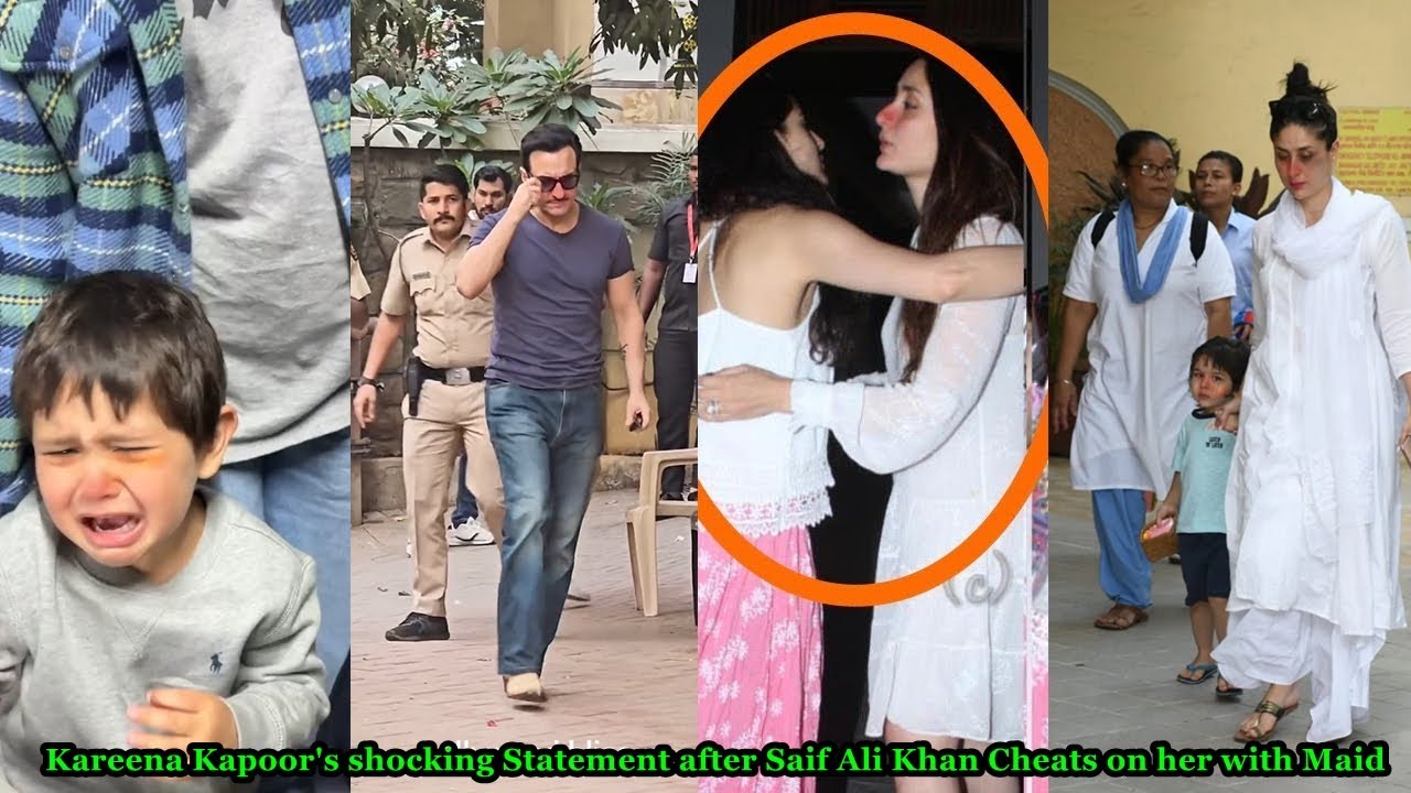 Kareena Kapoor's shocking Statement amidst Saif Ali Khan Cheats on her ...