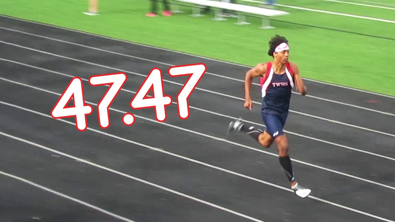 Flashback Friday: Freshman Justin Braun Breaks OCC 400m Record - YouTube
