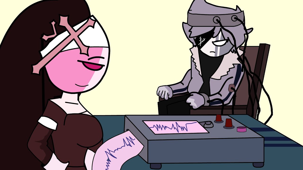 ☑️FNF Lie Detector meme. Ruv x Selever x Sarvente. Friday Night Funkin ...