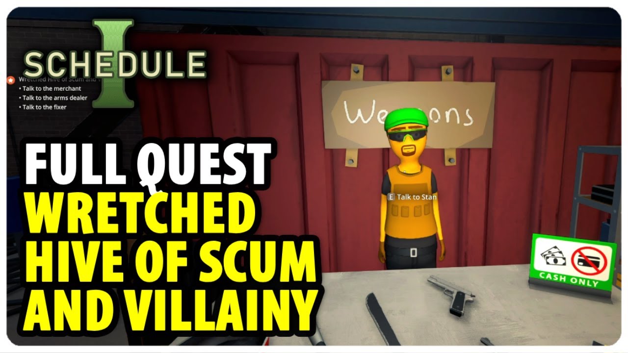 Wretched Hive of Scum and Villainy - Full Quest Walkthrough | Schedule ...
