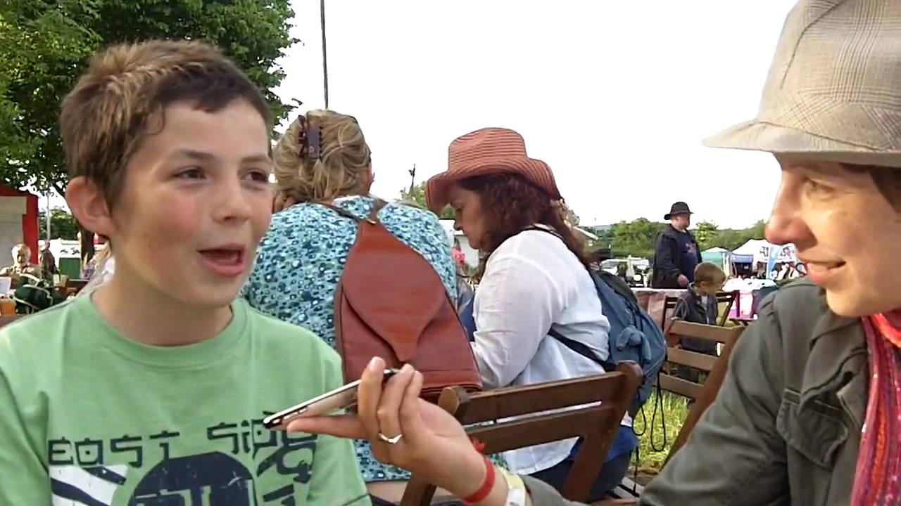 Interview with Connor, Day 3, Wychwood Music Festival - YouTube