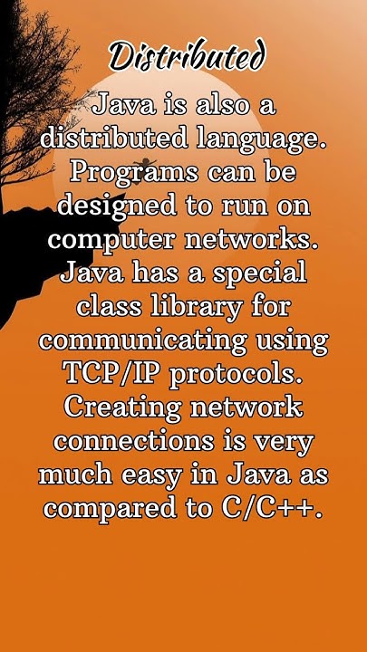 what is distributed in java. #shorts #java #fullstack #programming # ...
