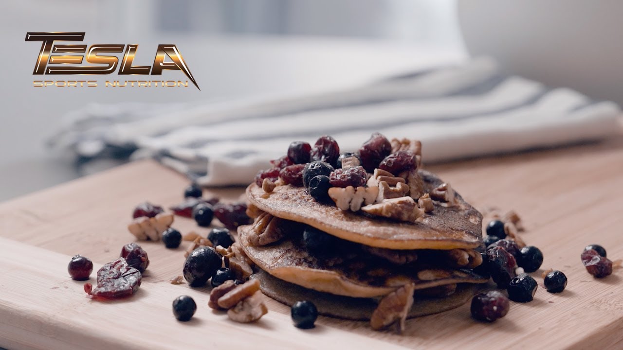 Tesla Nutrition Protein Pancake - YouTube