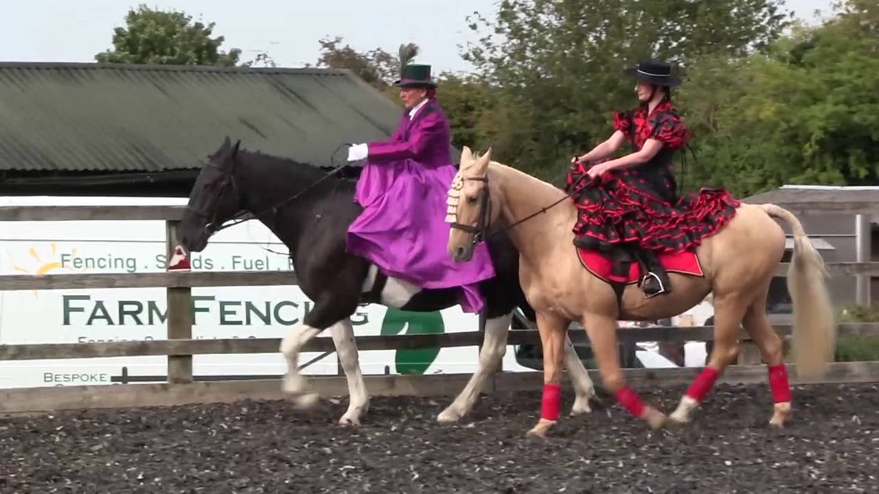 Side Saddle at Wildwoods Riding Center - YouTube