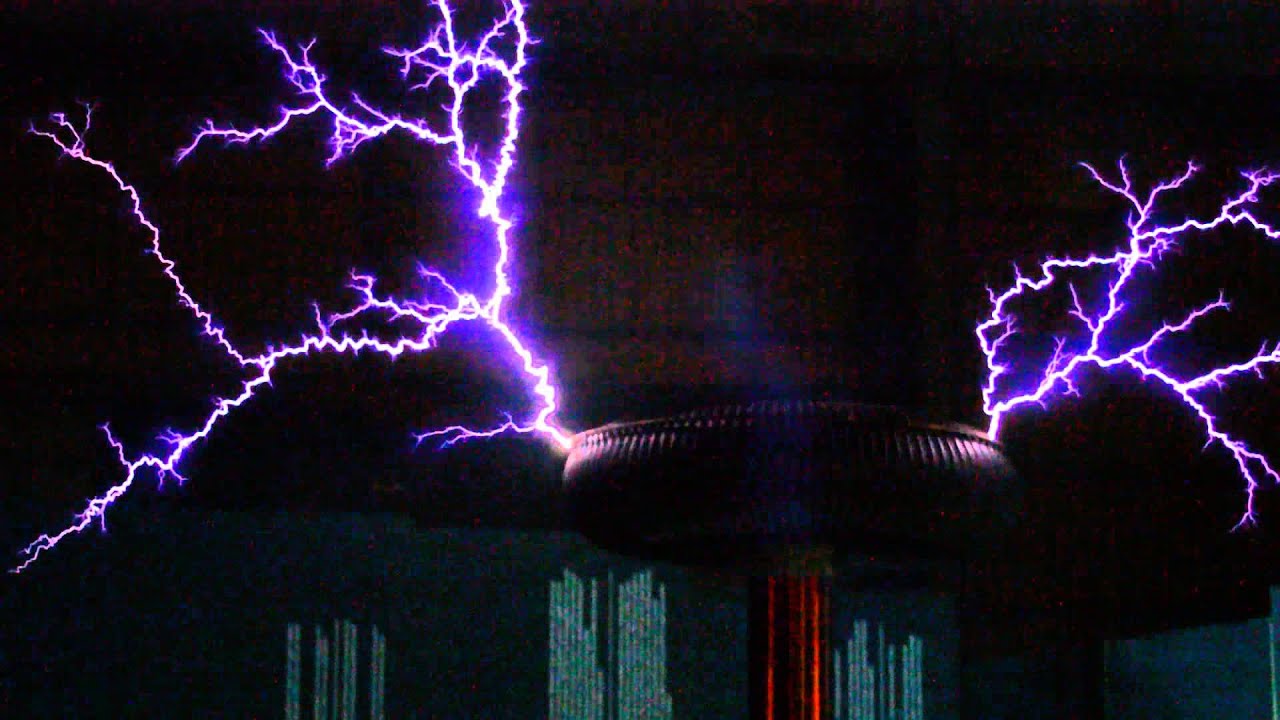 17 ADM Tesla coil - YouTube