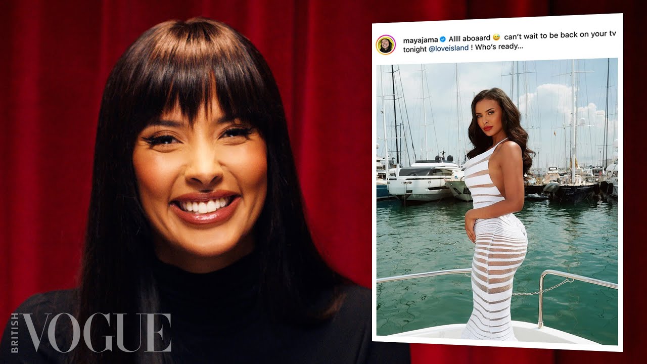 Maya Jama On Her Love Island Gig, Vogue Cover & 13 Other Iconic ...