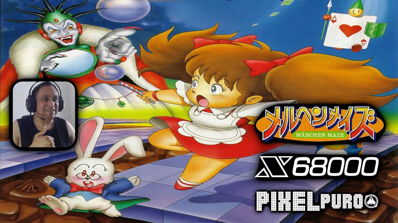 MARCHEN MAZE (X68000 - NAMCO - 1988) #X68000 #VideoGames #16Bit - YouTube