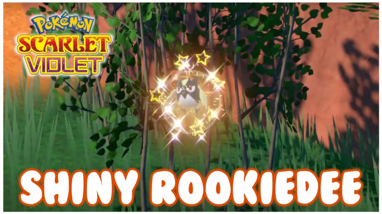 Shiny Rookiedee! Pokémon Scarlet and Violet - YouTube