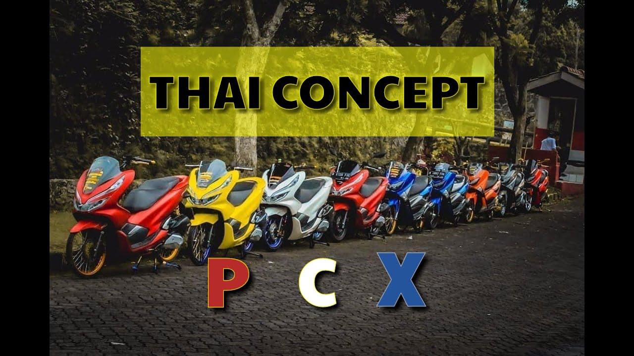 Honda Pcx 150 Thai Concept (2020 Thailook) - YouTube