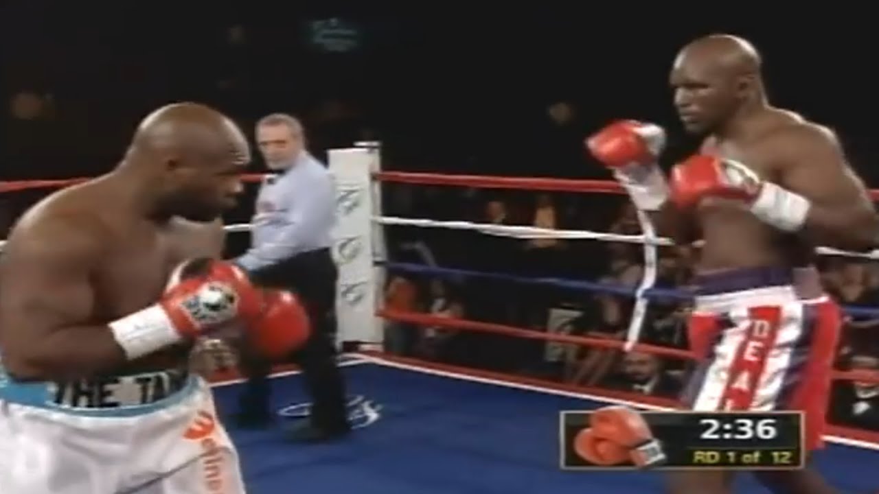 WOW!! INSANE FINAL - Evander Holyfield vs Sherman Williams, Full HD ...