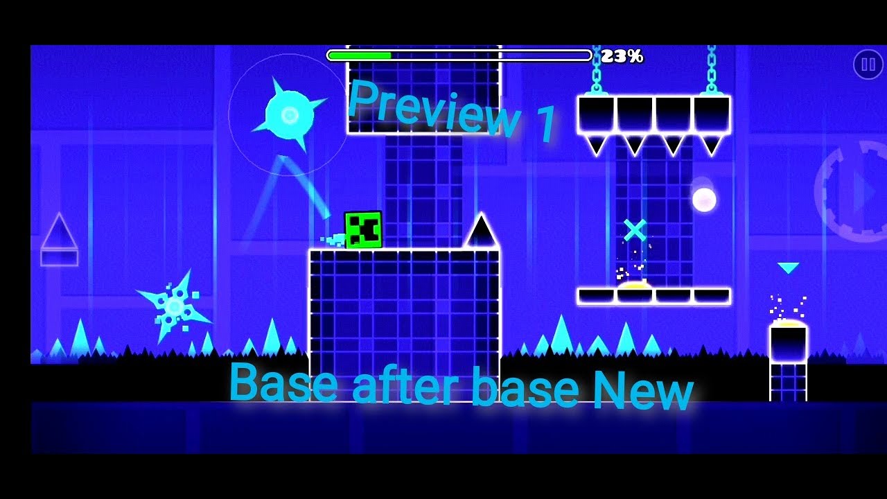 Geometry dash. base after base New preview 1 - YouTube