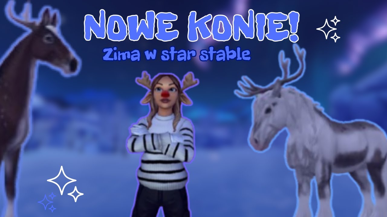 NOWE KONIE! ZIMA W STAR STABLE!! - YouTube