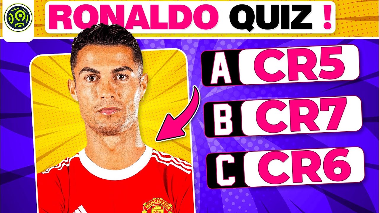 RONALDO QUIZ : How Well Do You Know Cristiano Ronaldo? - YouTube