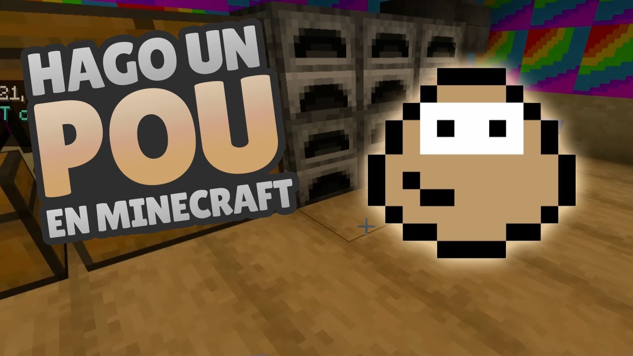 Cómo hacer un POU en minecraft education - YouTube