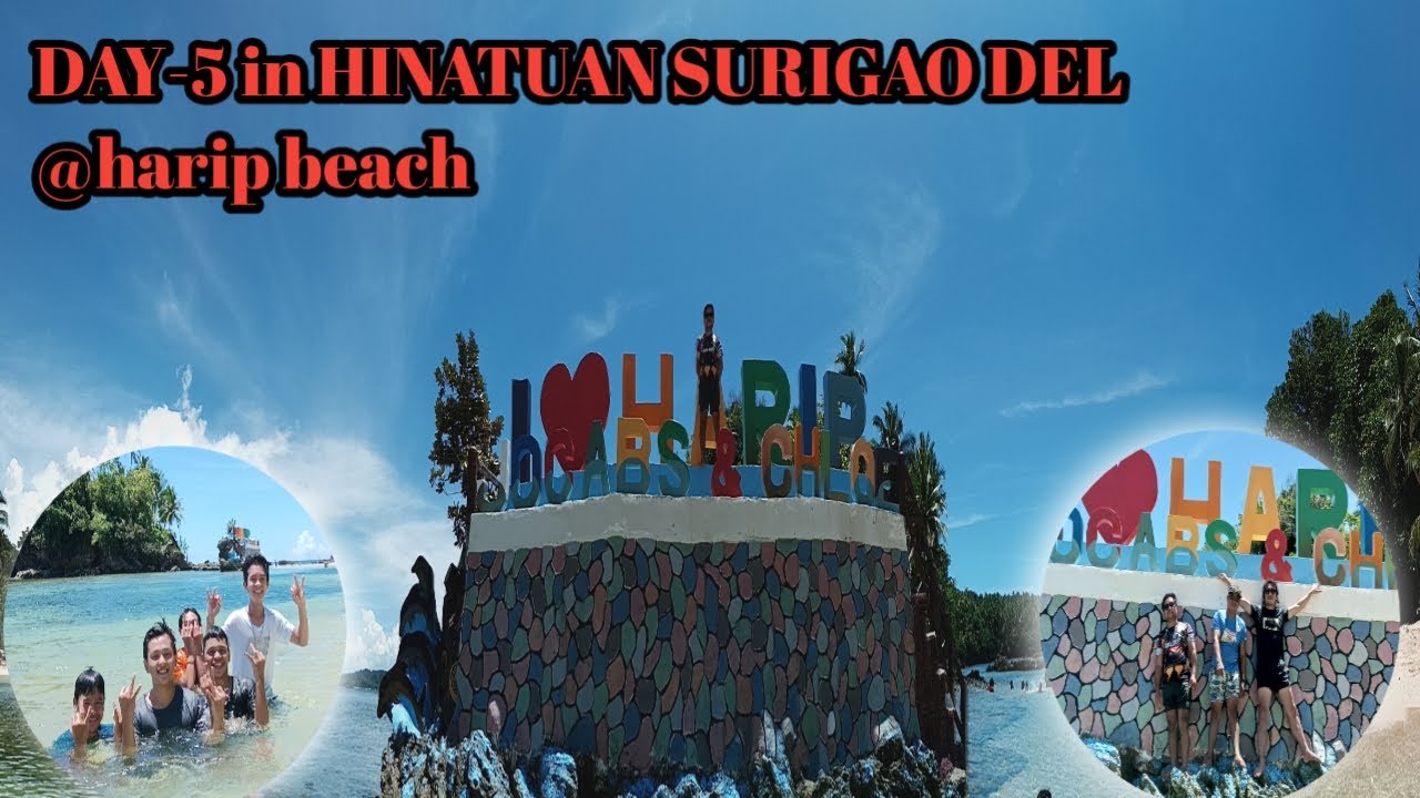 DAY-5 in HINATUAN SURIGAO DEL @harip beach - YouTube