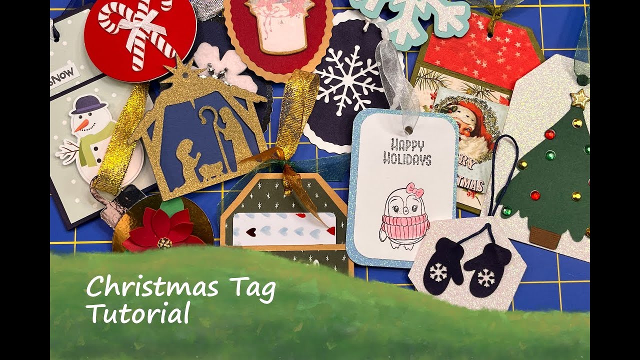 Christmas Tag Tutorial - YouTube