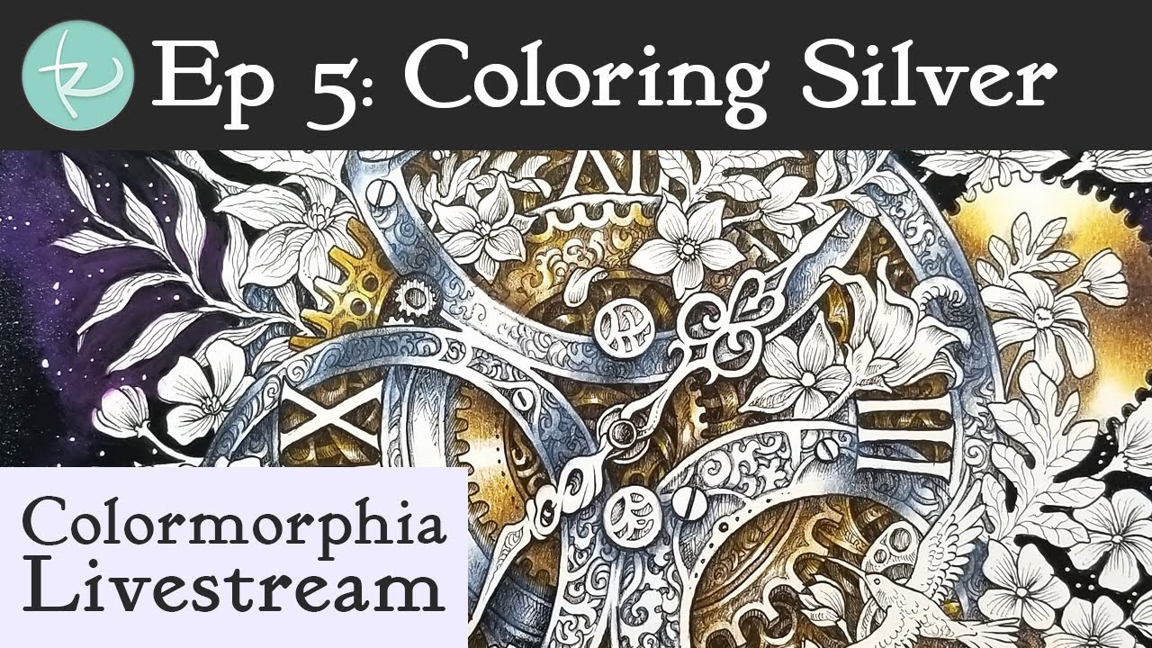 Colormorphia Ep. 5: Metal Coloring Tutorial: How to Color Silver with ...