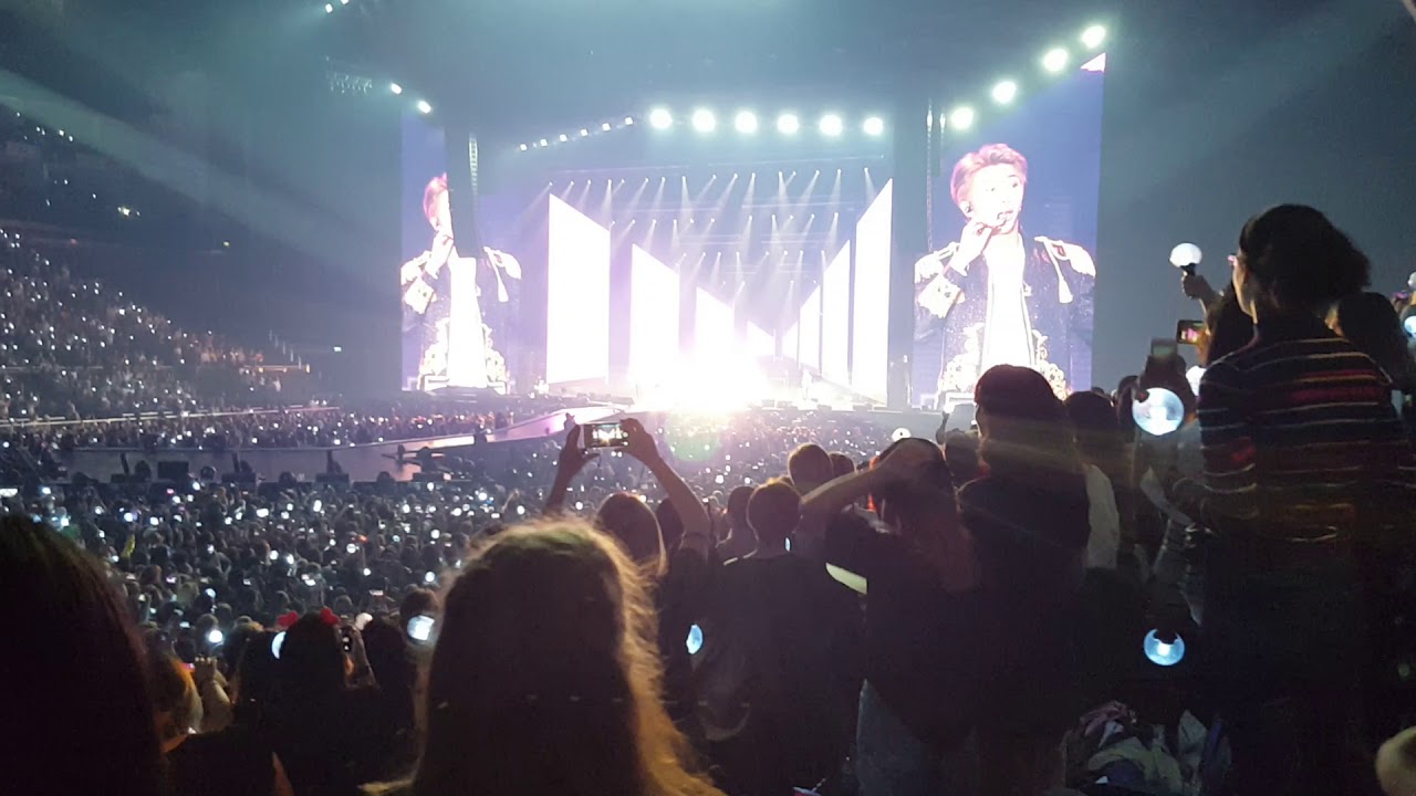 BTS London 09/10/2018 - Intro Ment - YouTube