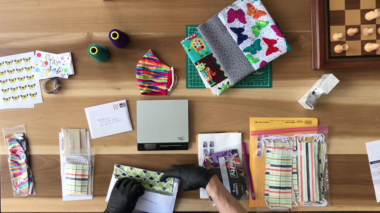 MaskHelpers: How to mail face masks from home using envelopes and ...