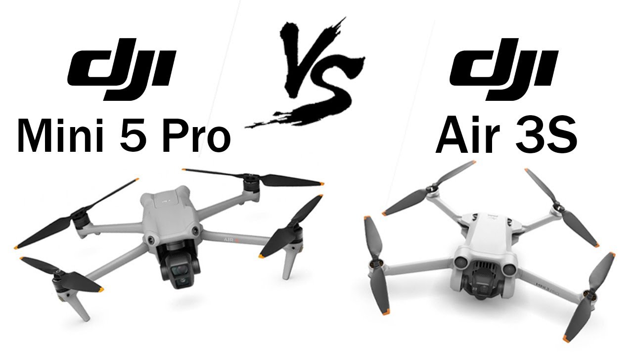 DJI Mini 5 Pro VS DJI Air 3S - DJI Amazing Dornes Comparison! - YouTube