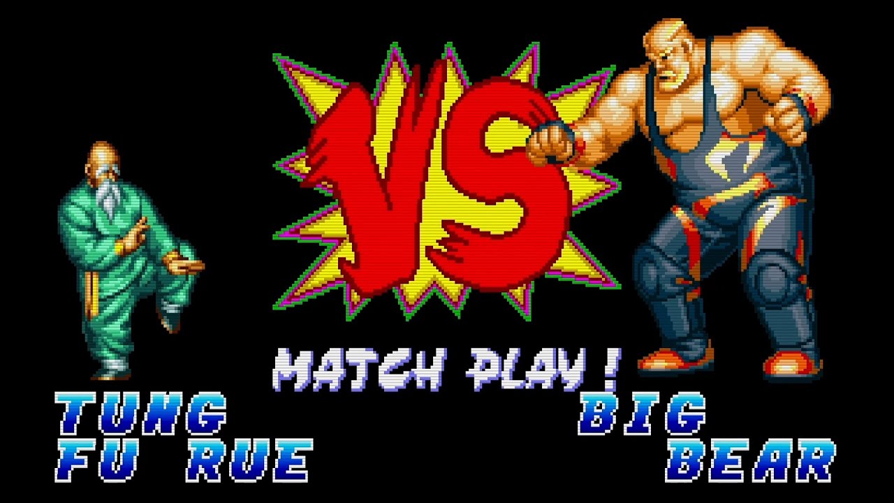 Fatal Fury Special | Tung Fu Rue vs Big Bear - YouTube