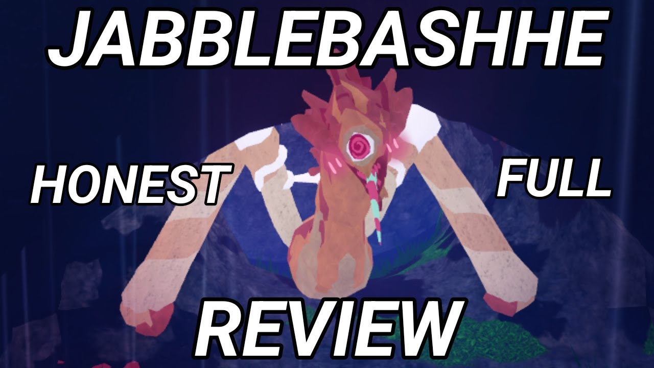 Jabblebashhe HONEST REVIEW! - Creatures Of Sonaria - YouTube