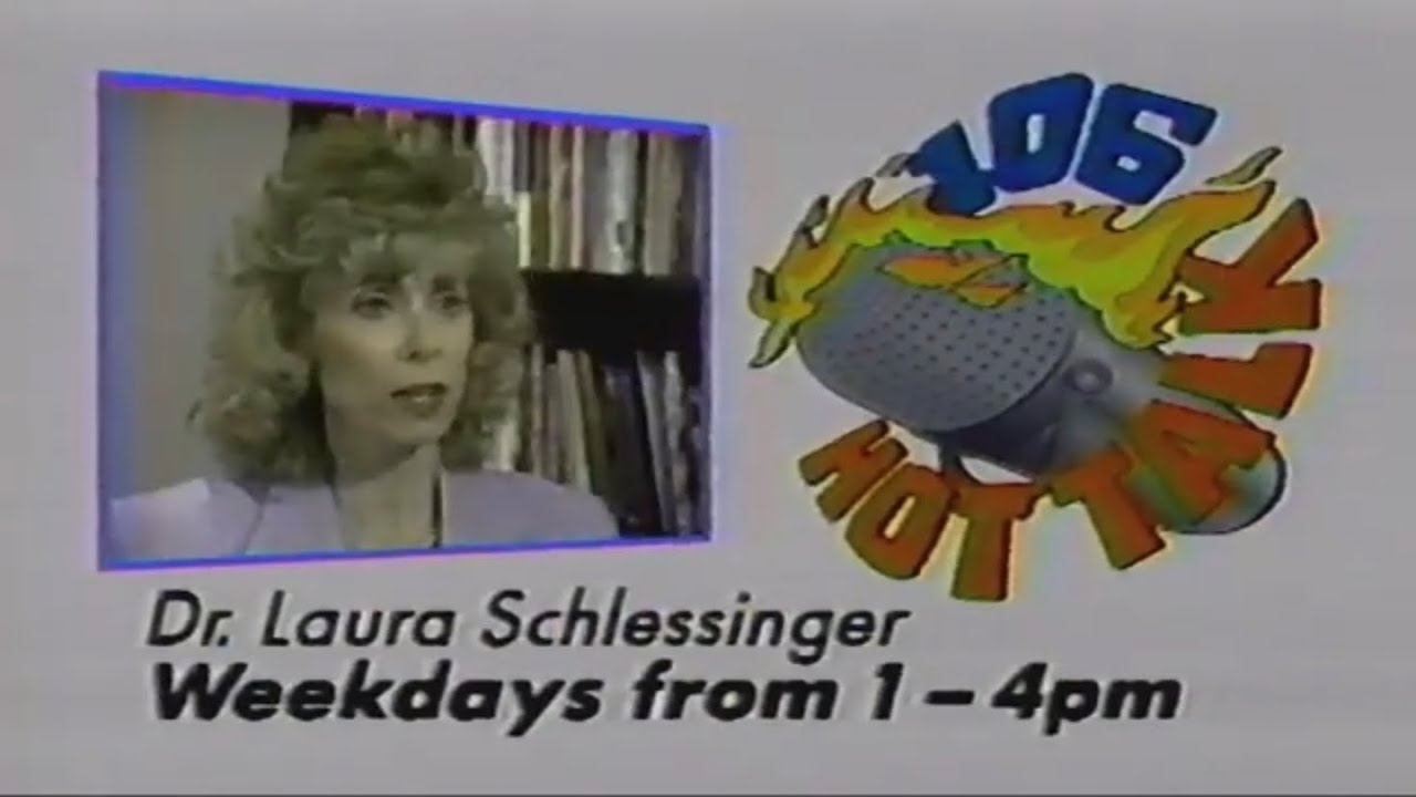 Hot Talk 106 Dr. Laura Schlessinger 1996 - Evansville IN - YouTube