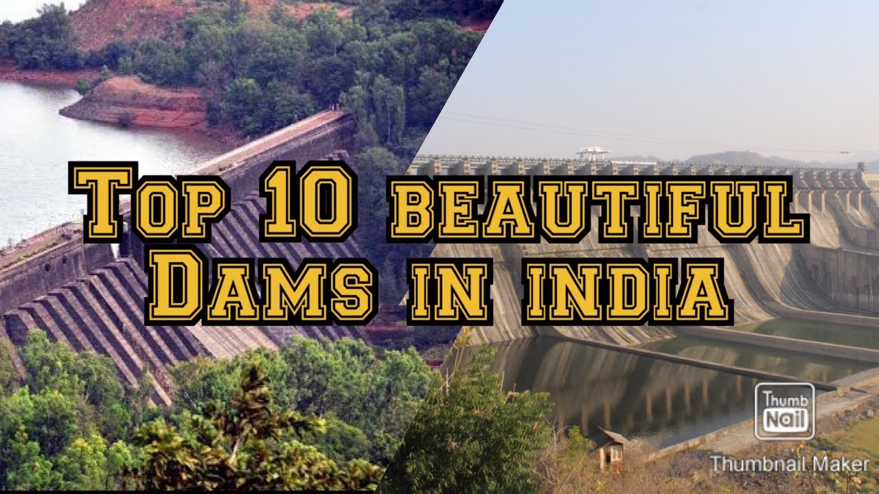 Top 10 beautiful dams in India - YouTube