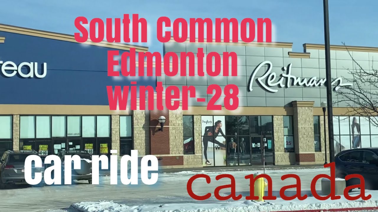 EDMONTON SOUTHSIDE | WINTER -28 DEGREES- FEELS LIKE 36 - YouTube