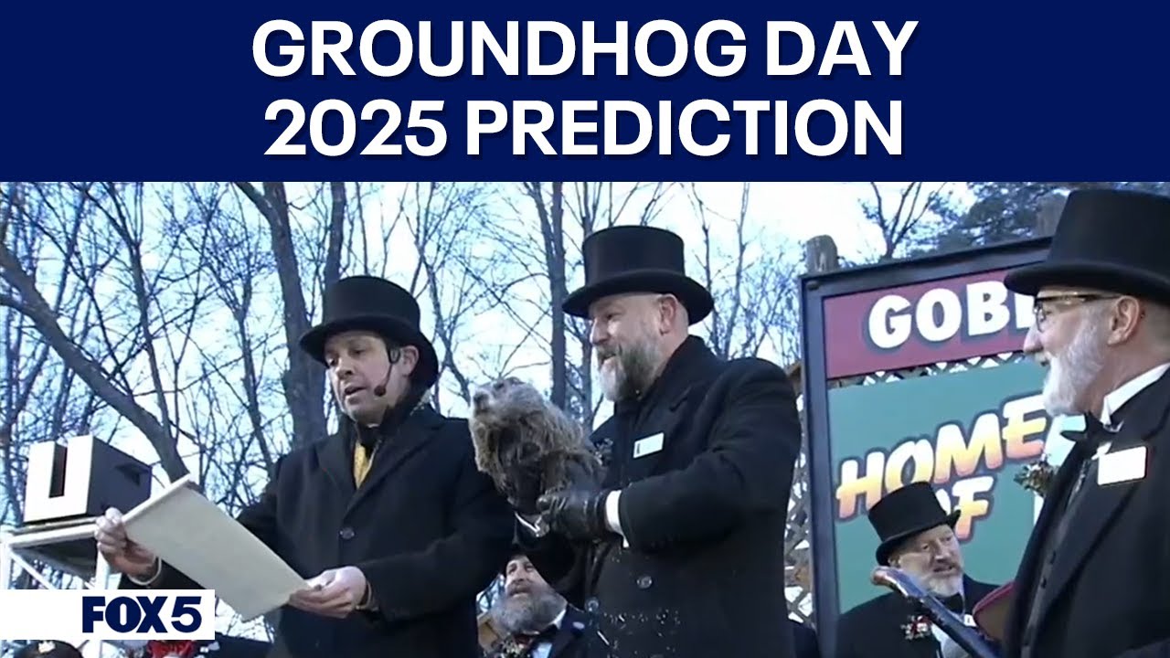 Groundhog Day Prediction 2025 - YouTube