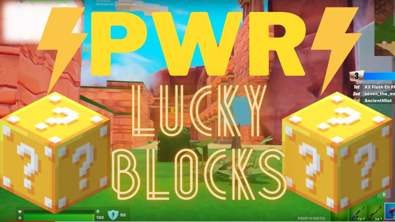 The new PWR Lucky Block map is INSANE - YouTube