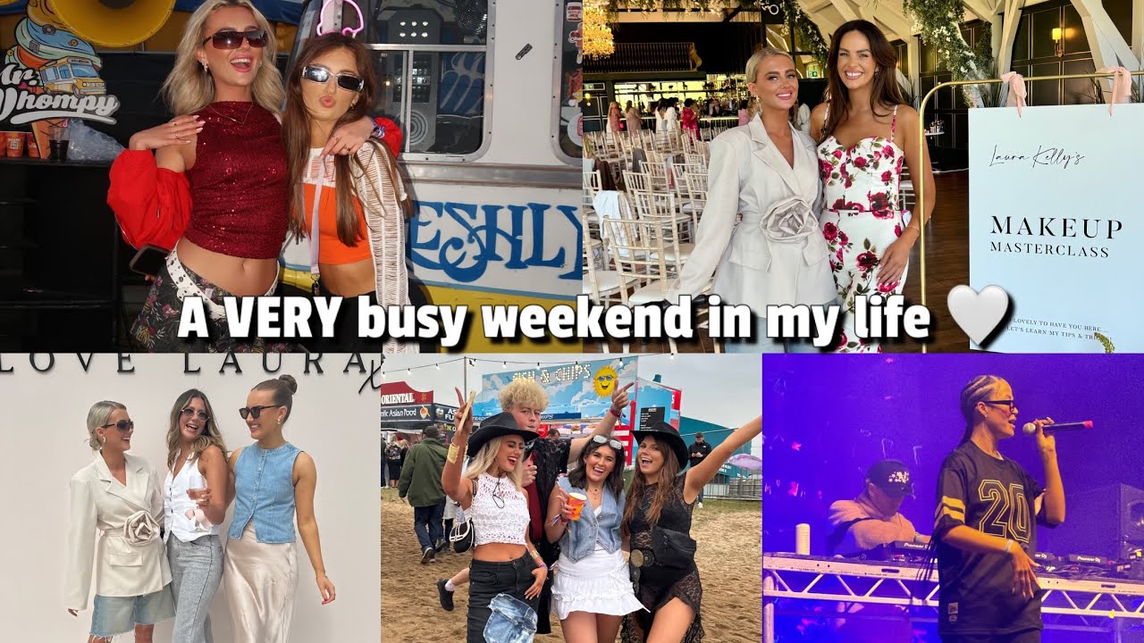 a VERY busy weekend in my life - YouTube