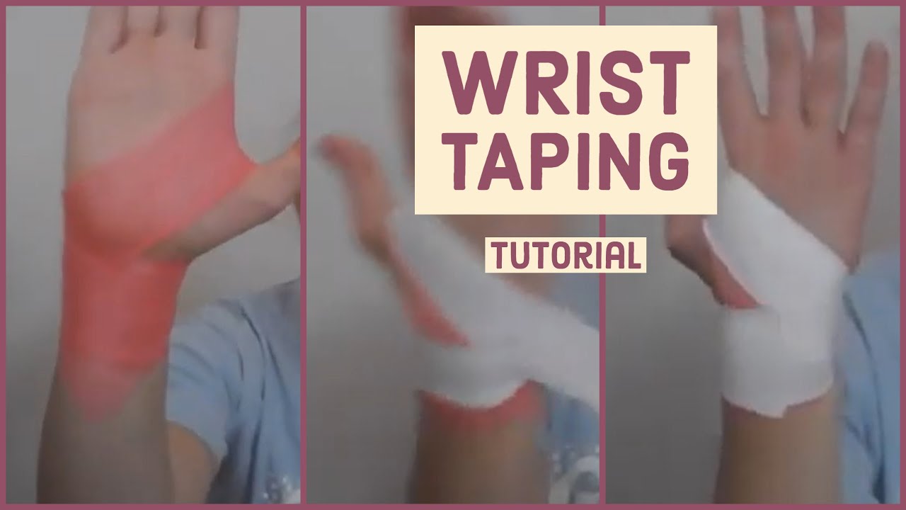 Wrist Taping Tutorial - YouTube