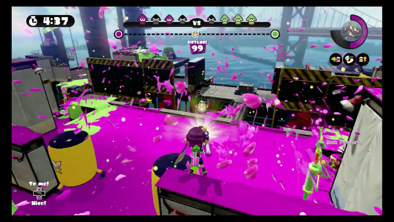 Splatoon: Saltspray Rig Rainmaker (9-9, Splatterscope) - YouTube