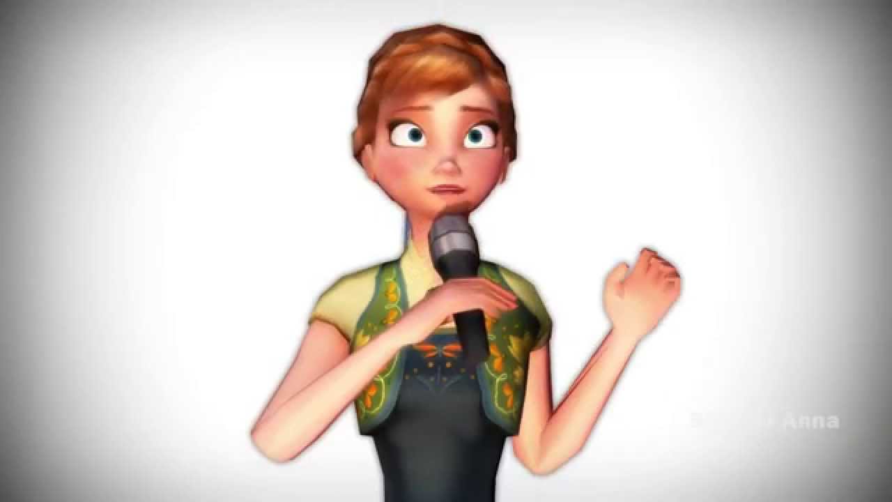 MMD - |Frozen Fever| Anna tries to sing - YouTube