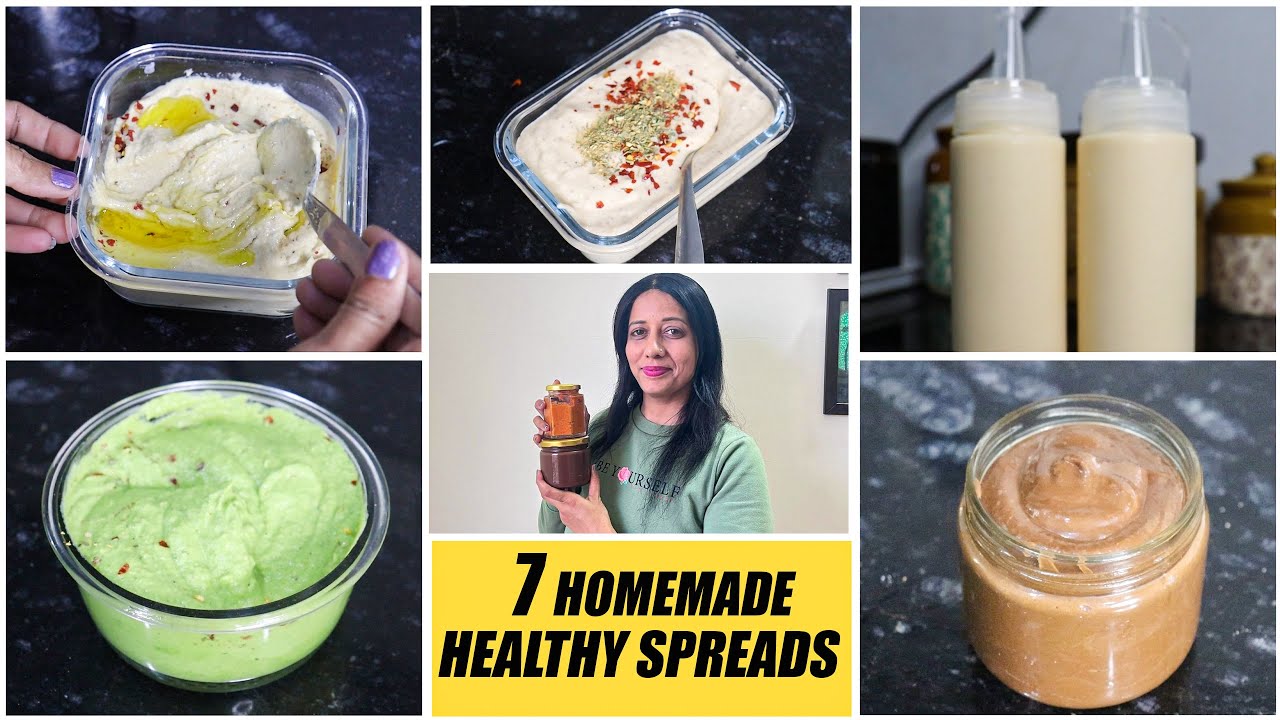 7 Homemade Healthy Spreads | Healthy Mayo & Nutella Recipes | Shape Up ...