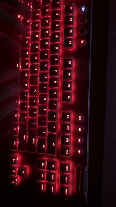 로지텍 G913 TKL - YouTube