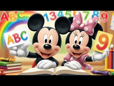 Learning and Fun with Mickey Mouse & Minnie Mouse | Kids Educational ...