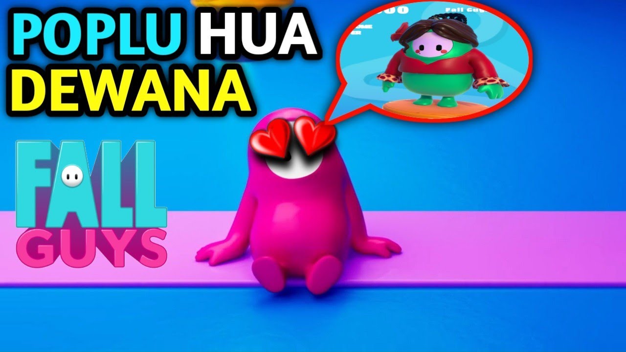 Fall Guys Gameplay in hindi||Poplu Hua Dewana - YouTube