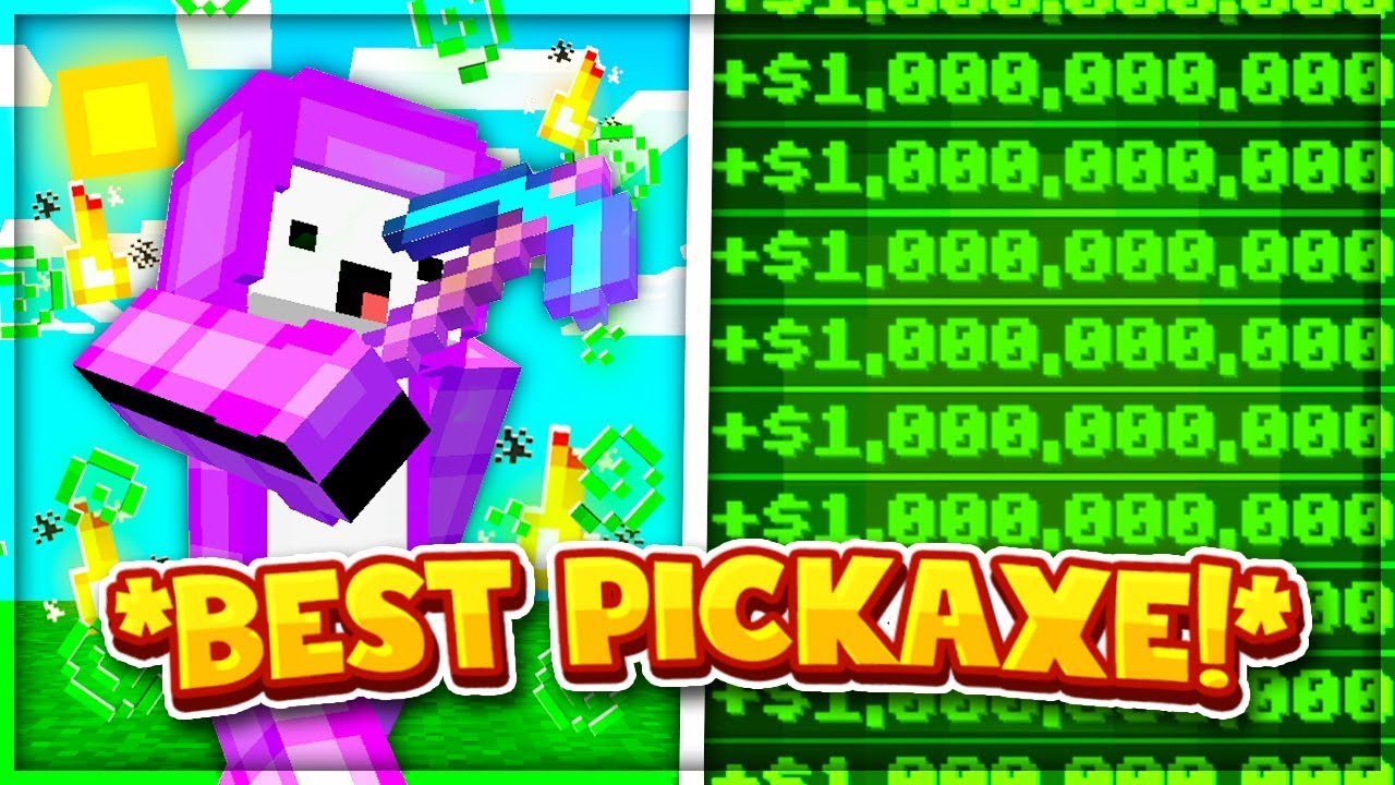 I CREATED THE *BEST* MONEY MAKING PICKAXE IN MINECRAFT PRISONS ...