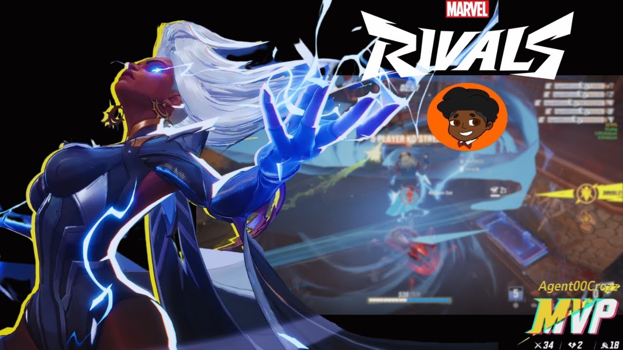 Marvel Rivals l Storm Gameplay l Closed Beta Test - YouTube