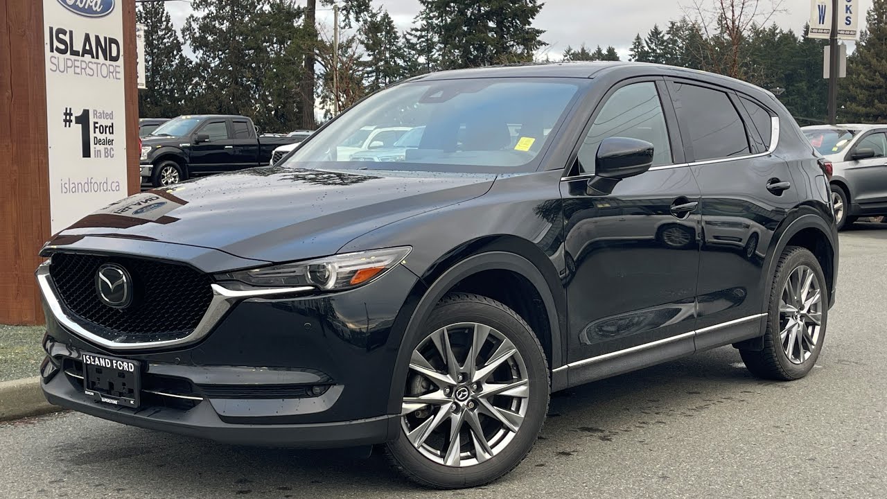 2021 Mazda CX5 Signature + Moonroof, Trailer Hitch, AWD Review | Island ...