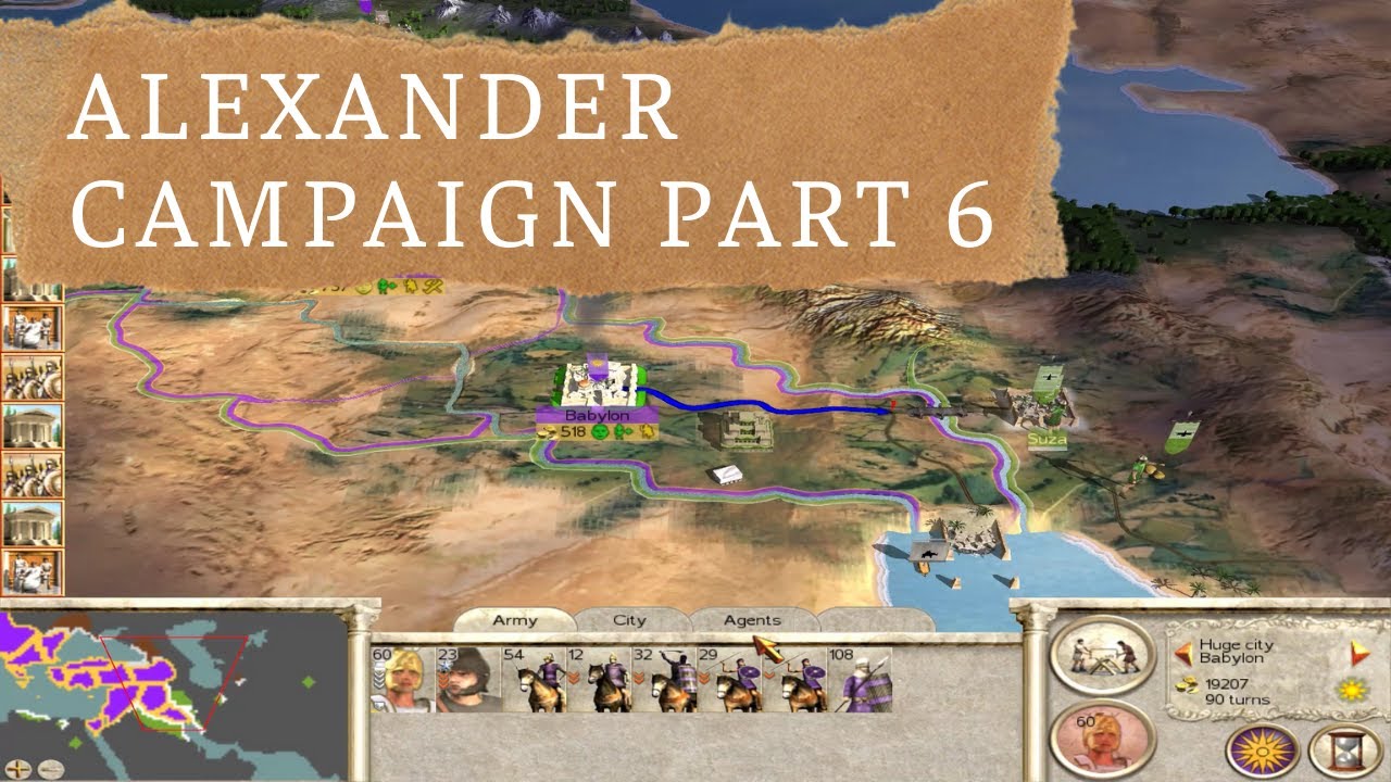 Rome Total War: Alexander || Turn Attack - Part 6 - YouTube