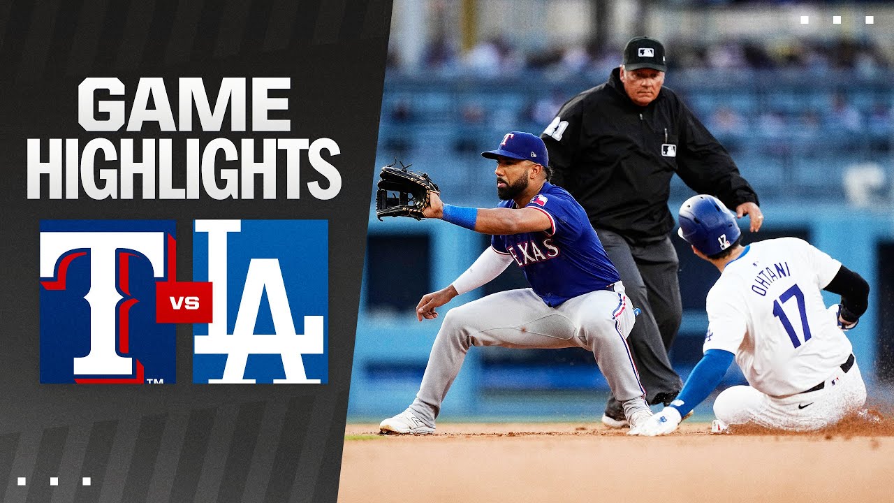 Rangers vs. Dodgers Game Highlights (6/11/24) | MLB Highlights - YouTube