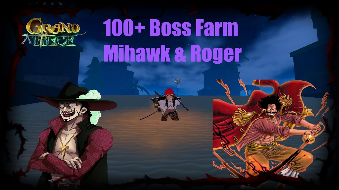 [GPO] 100+ Mihawk and Roger Farm pt1... - YouTube