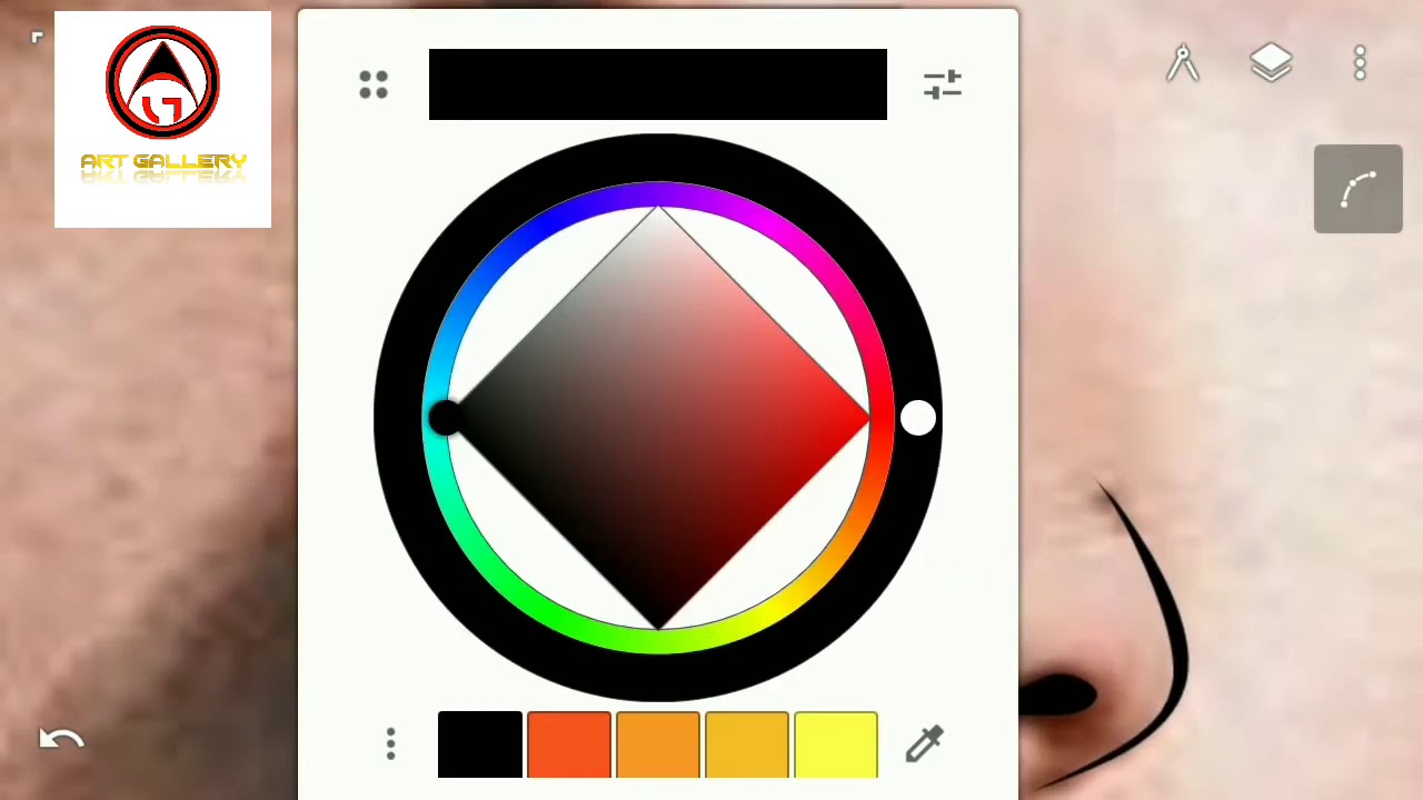 How to make VECTOR NOSE IN 3 STEP IN infinite design - YouTube