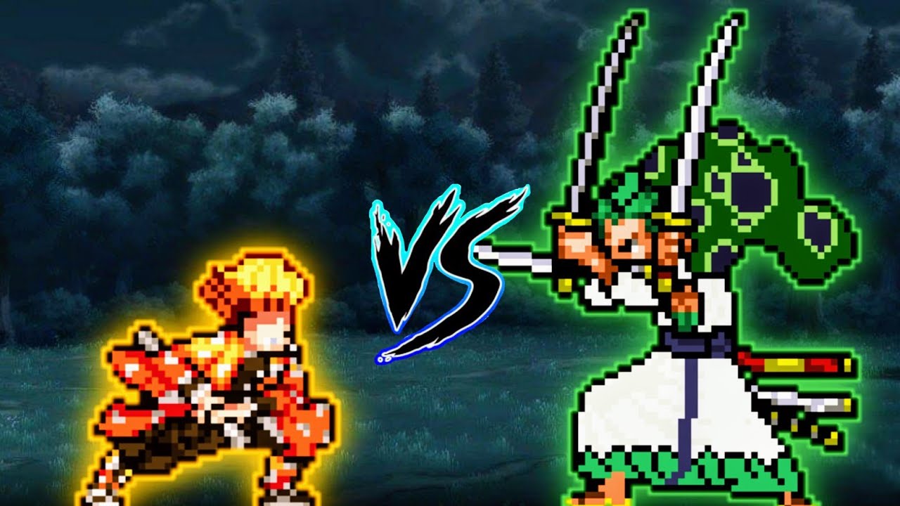 Zenitsu Chaos OP VS Wano Zoro in Jump Force Mugen - YouTube