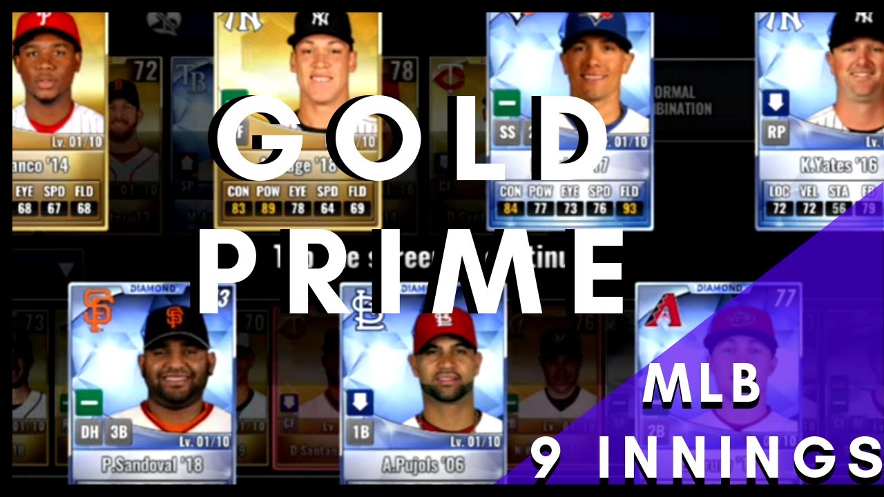 MLB 9 Innings 19, Diamonds! Gold Prime! & Gold Prime Miss! - YouTube
