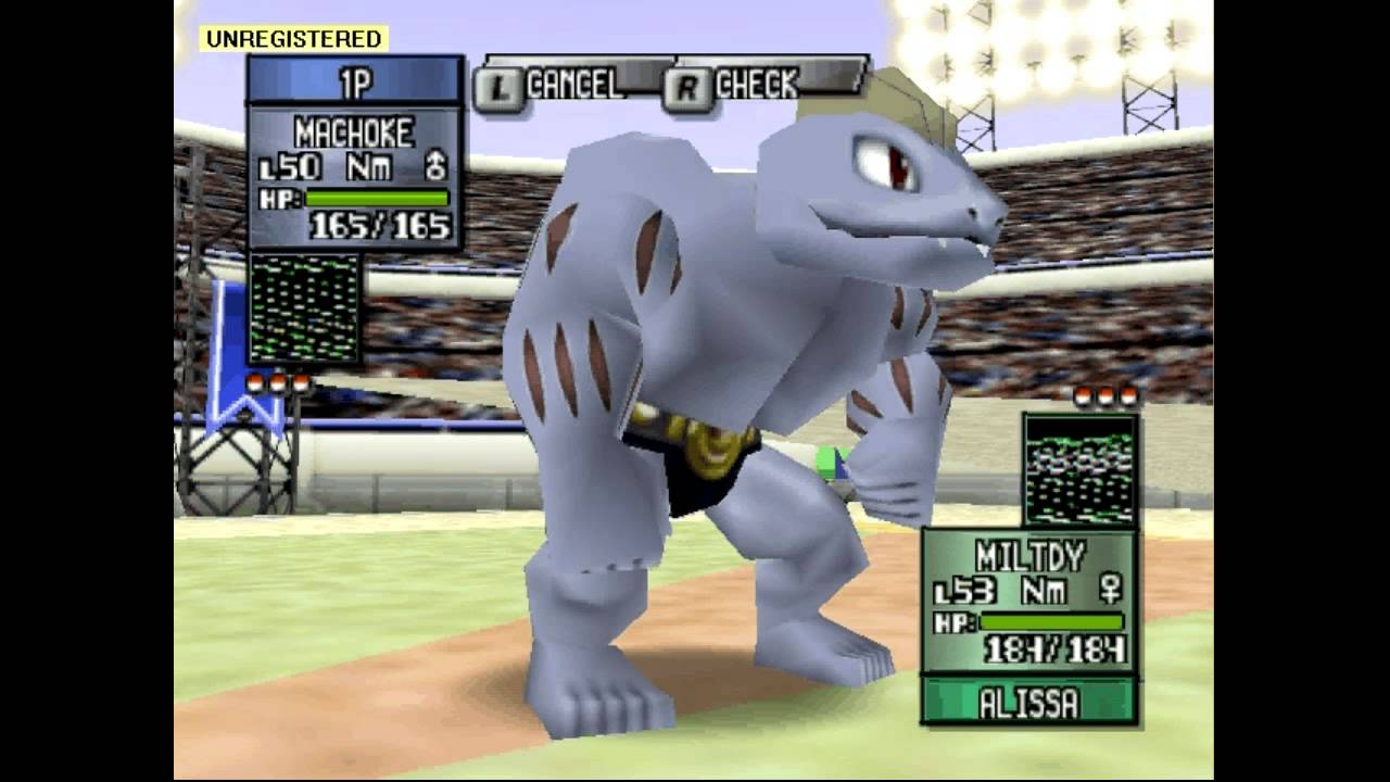Let's Play Pokemon Stadium 2 Episode 32 (the attraction team) - YouTube